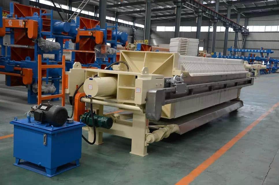 Fully Automatic Filter Press - PORVOO Clean-Tech